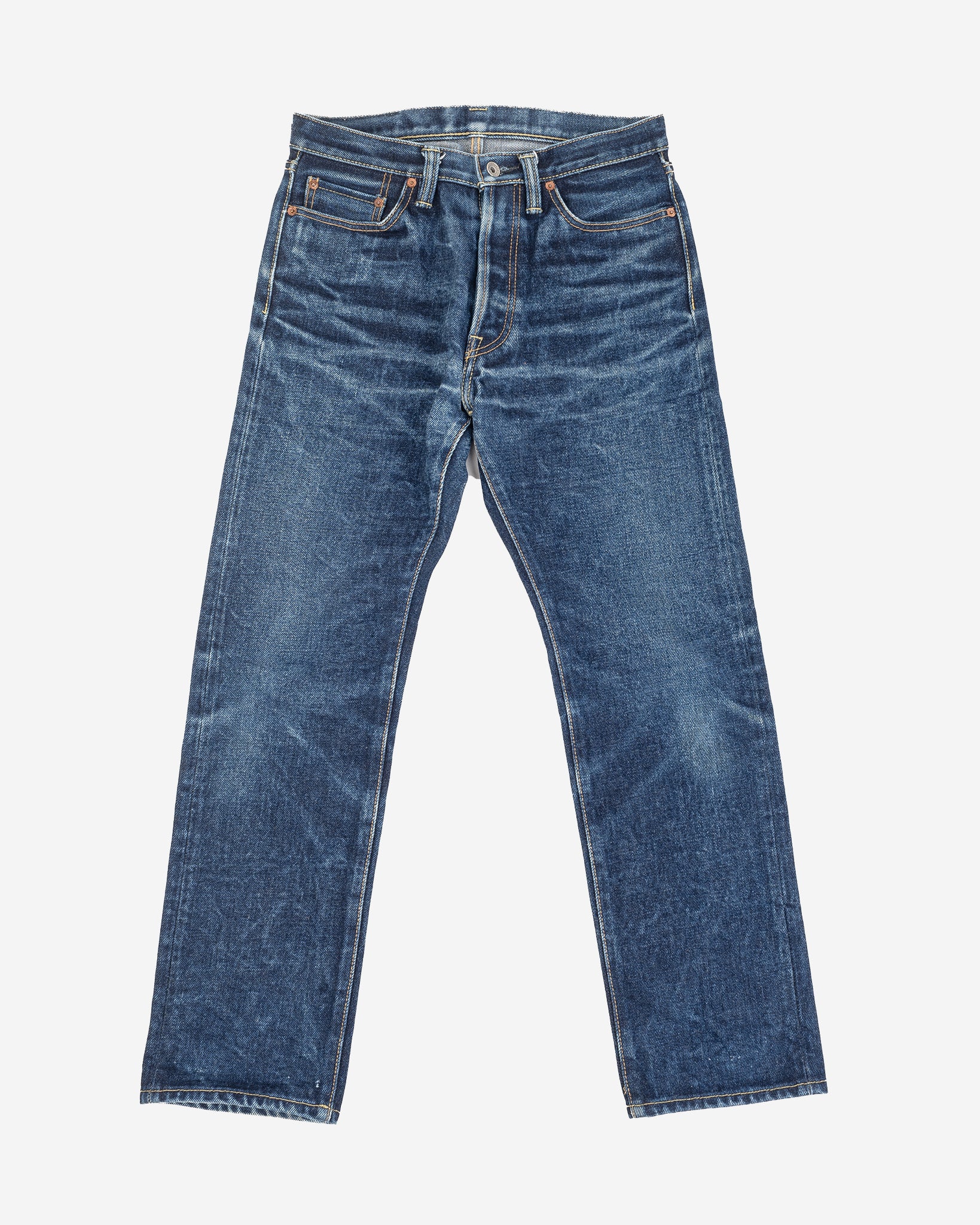 21/23oz Ultra Heavy Raw Selvedge Denim - Indigo - Iron Heart Denim ...