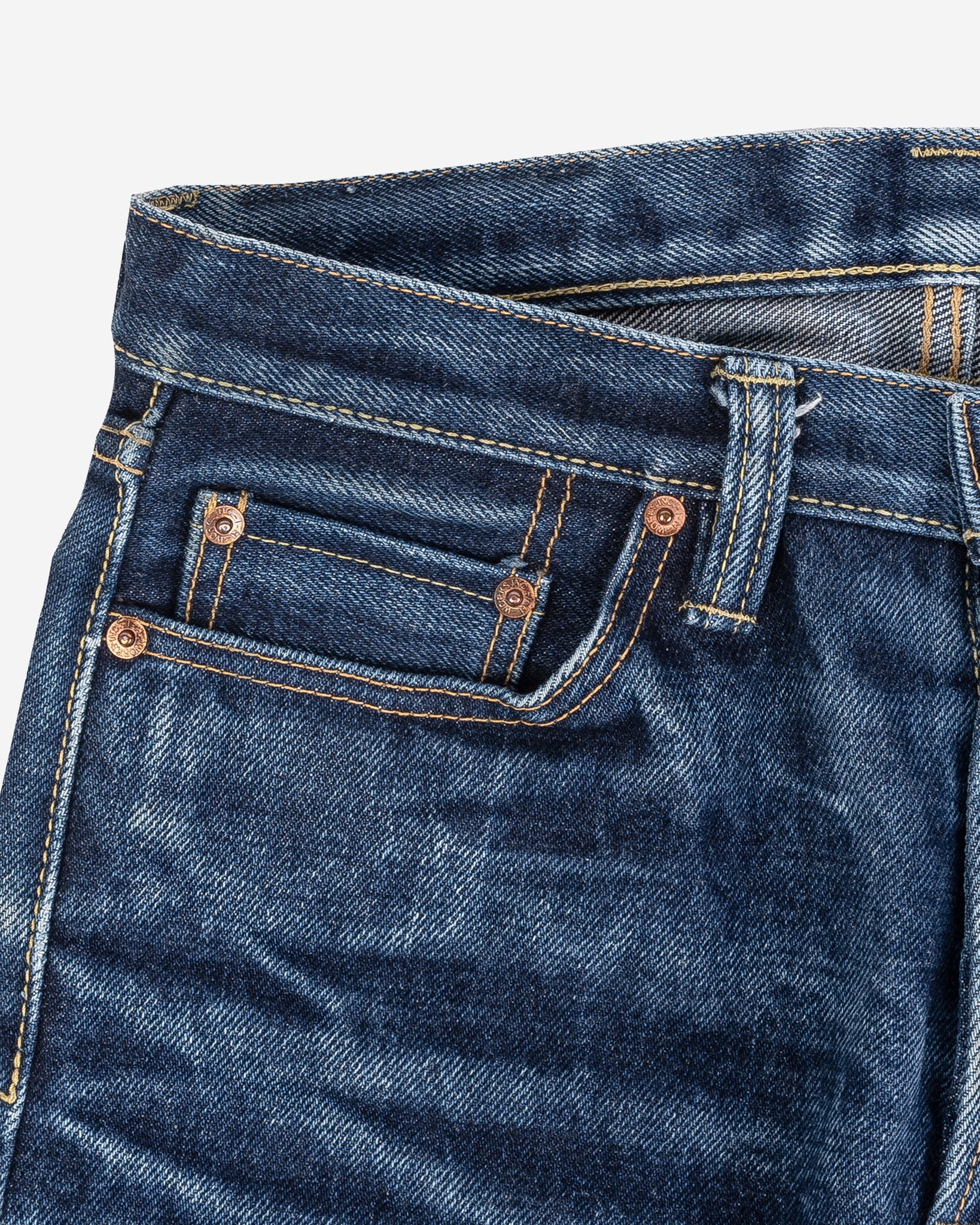 21/23oz Ultra Heavy Raw Selvedge Denim - Indigo - Iron Heart Denim ...